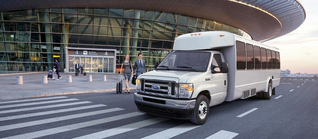 Shuttle Bus Cutaway & Chassis - Fleet Vehicle | Ford Pro
