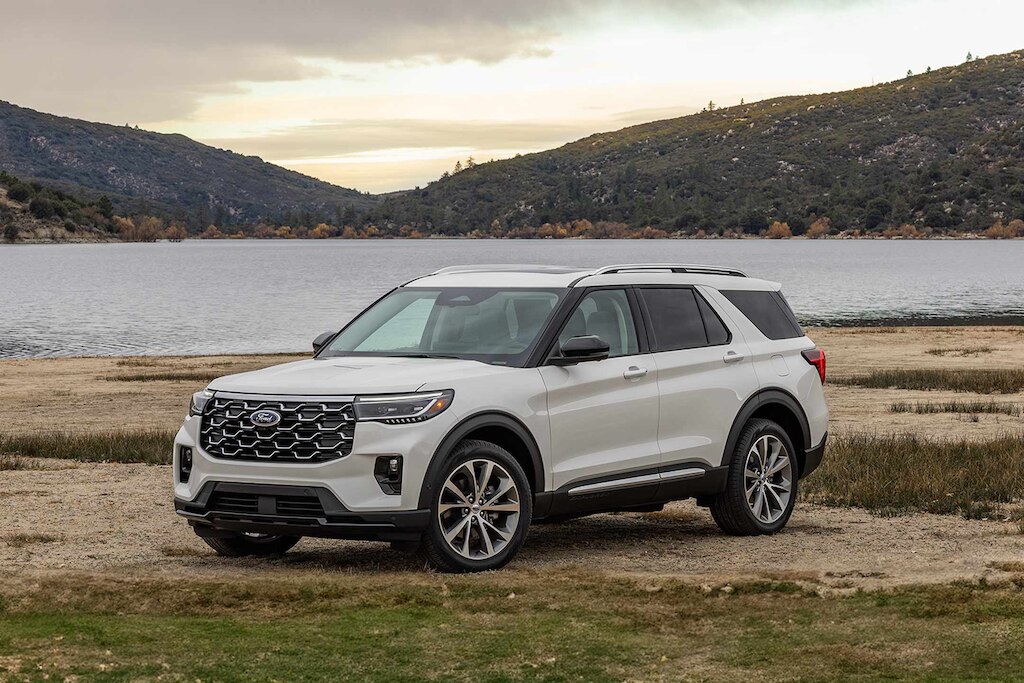 2026 Ford Explorer Platinum Fleet SUV | Ford Pro