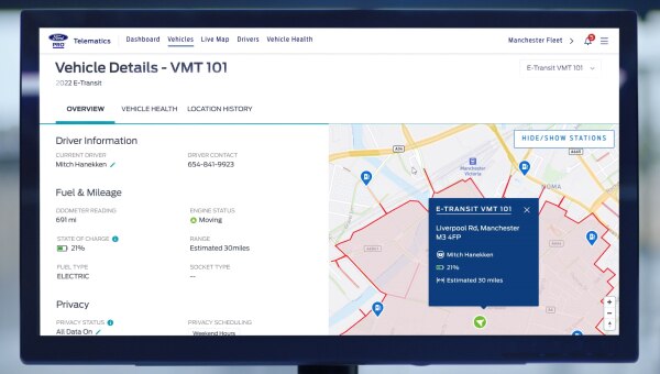 Ford Pro™ Telematics und Telematics Essentials | Ford Pro™