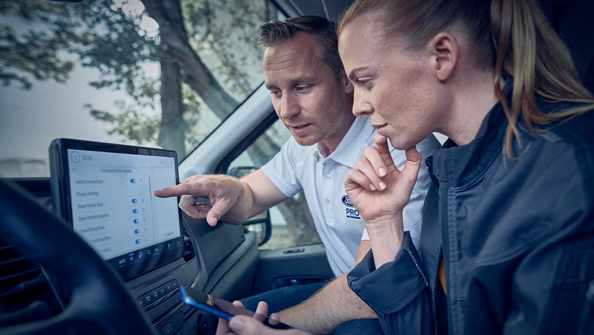 Service en onderhoud wagenpark | Ford Pro™