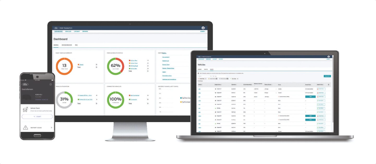 Ford Pro Fleet Management Software & Tools | Ford Pro™