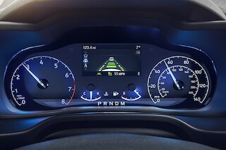 2023 Ford Transit Connect Cargo Van instrument cluster with available ...