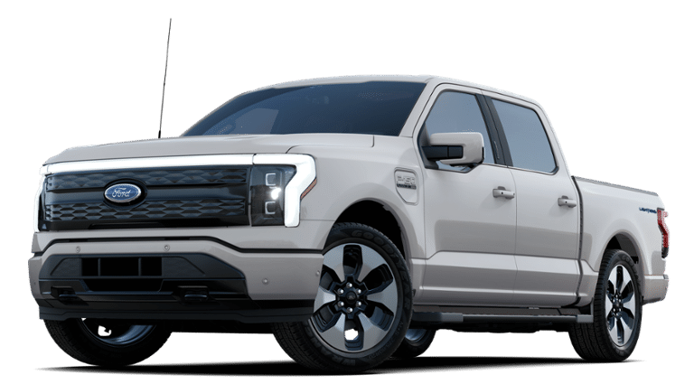 2023 Ford F-150 Lightning Platinum Electric Fleet Truck | Ford Pro™