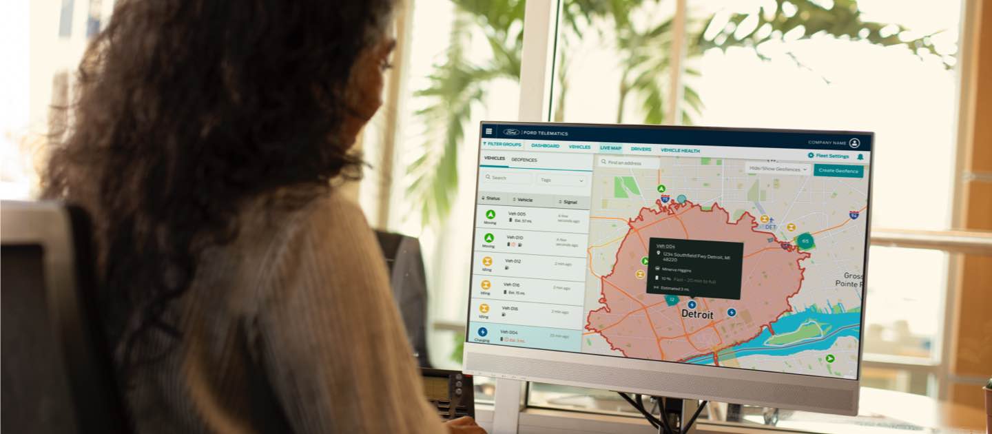 Telematics Software & Fleet Monitoring System | Ford Pro™